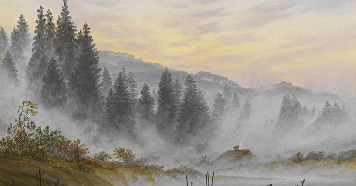 Der Morgen Caspar David Friedrich